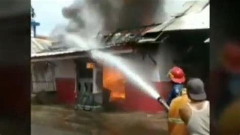 Kios Pertamini Di Pringsewu Ludes Terbakar Kerugian Capai Rp50 Juta