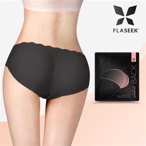 포스티 플레시크 시크릿 백 힙업 팬티 블랙