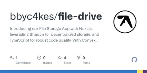GitHub Bbyc Kes File Drive Introducing Our File Storage App With Next Js Leveraging Shadcn