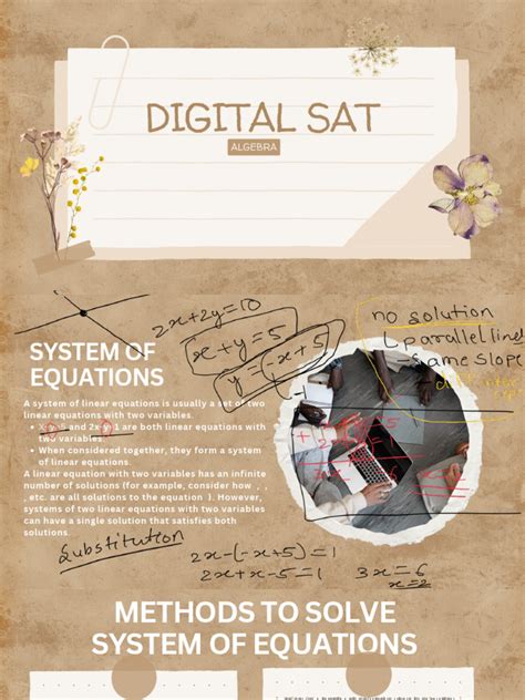 Sat Presentation 2 Pdf Equations System Of Linear Equations