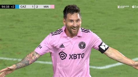 Lionel Messi Scores Winning Goal In His Inter Miami Debut