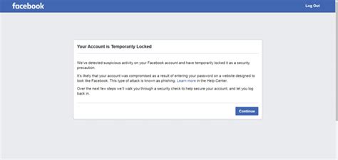 My Fb Account Is Temporarily Locked And I Cant Reopen It Because There Is A Bug R Facebook