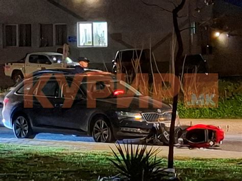 ФОТО Сообраќајка во Кисела Вода двајца повредени Курир