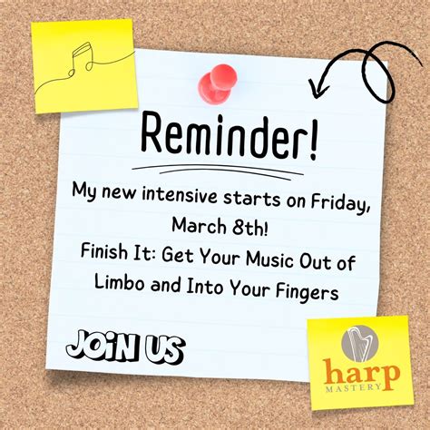 Join Finish It Get Your Music Out Of Limbo Harp Mastery Posted On