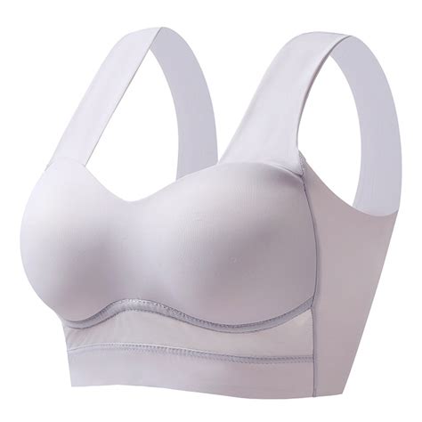 Weaiximiung Ladies Lace Up Womens Lingerie Plus Size Tummy Womens New Traceless Strap Ice Silk