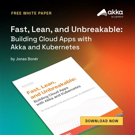 Lightbend Inc On Linkedin Fast Lean And Unbreakable Building Cloud