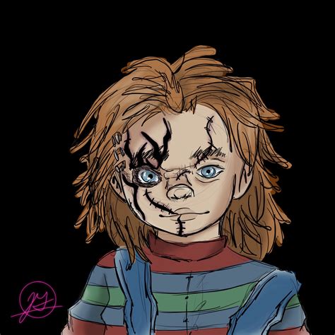 Chucky By Bluecosmicartist On Deviantart