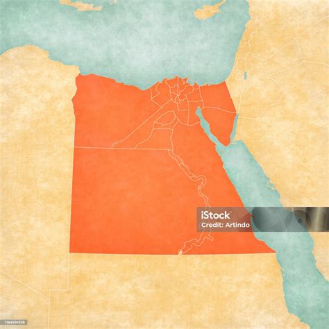 이집트지도 지방 국경 0명에 대한 스톡 벡터 아트 및 기타 이미지 0명 국가 지리적 지역 국경 Istock