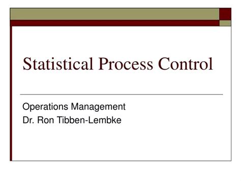 PPT Statistical Process Control PowerPoint Presentation Free Download ID PPT Statistical Process Control PowerPoint Presentation Free Download ID