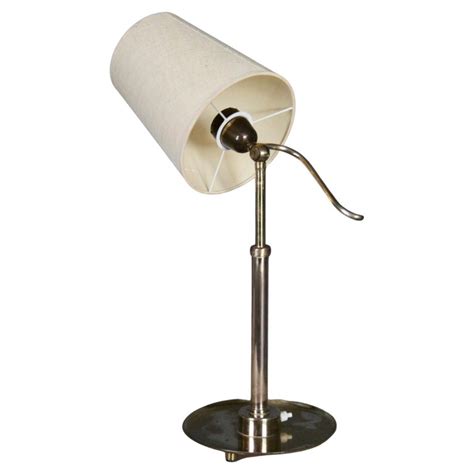 Adjustable Brass Table Lamp For Sale At 1stdibs