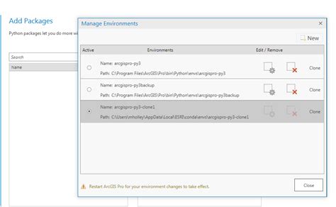 Solved Arcgis Pro 220 And Python Package Manager Esri Community