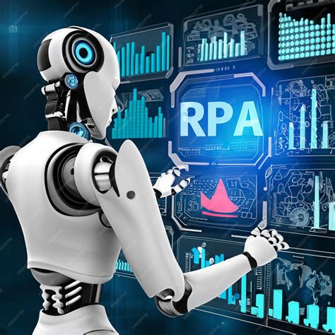 Premium Ai Image Robotic Rpa Big Data Analysis Automation Trading