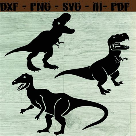 T Rex Dinosaur Svg Tyrannosaurus Rex Svg Dino Svg Prehistoric