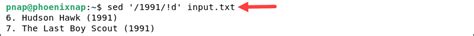 How To Use Sed Command To Delete A Line With Examples