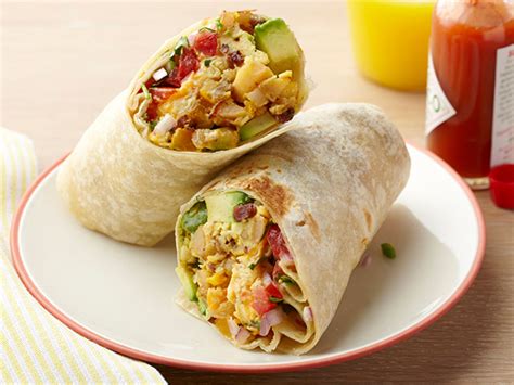 Mexican Breakfast Burrito Hispanic Food Network