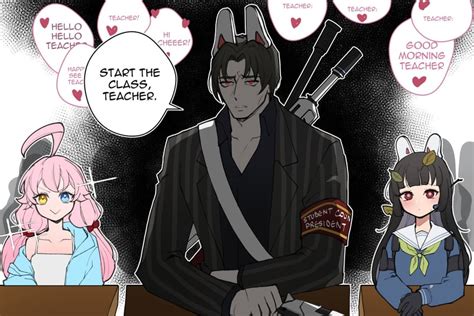 Hoshino Miyu And Vergilius Blue Archive And 2 More Drawn By Kyou