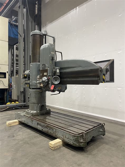 Carlton 7 X 19 Radial Arm Drill Model 4a Vander Ziel Machinery Sales