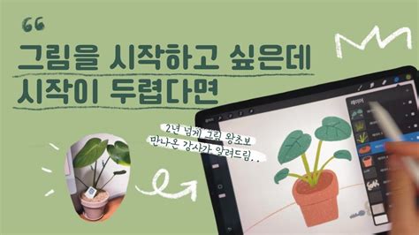 왕초보도 가능한 그림취미 사진위에 그림그리기라인드로잉 아이패드 프로크리에이트 디지털드로잉 흰종이울렁증 Youtube