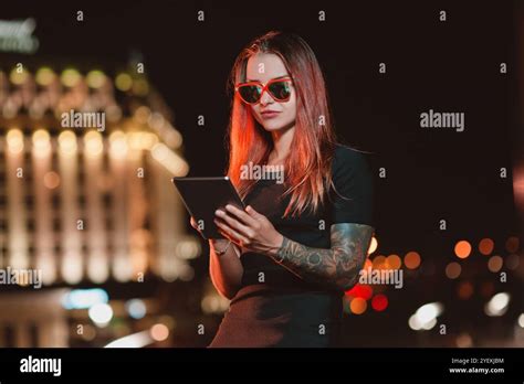Redhead With Glasses Hi Res Stock Photography And Images Alamy