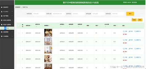 计算机毕业设计ssm基于ssm框架的家具商城系统的设计与实现255xw9（附源码）新手必备软件设计家具购物系统 Csdn博客