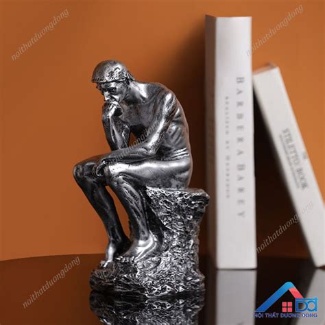 Mô Hình Tượng Người Đàn Ông Suy Tư Ttt 01 CÔng Ty CỔ PhẦn ĐẦu TƯ VÀ