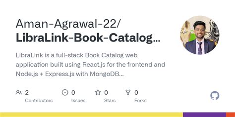 GitHub Aman Agrawal 22 LibraLink Book Catalog API Using Node Js And