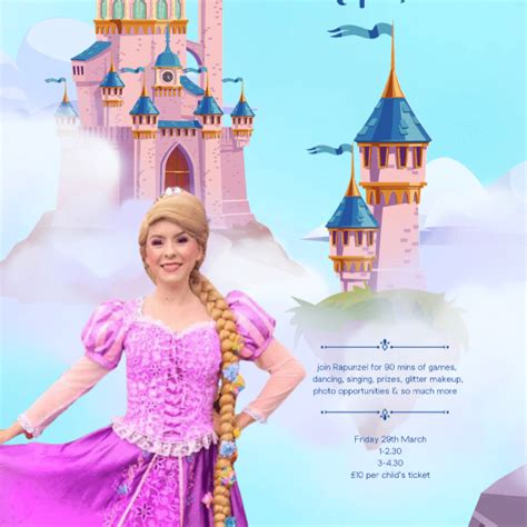 Party With Rapunzel At Premier Princess Parties Event Tickets From