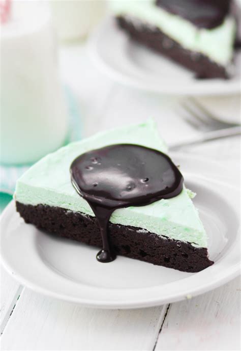 Brownie Bottom Grasshopper Pie Campfire Marshmallows