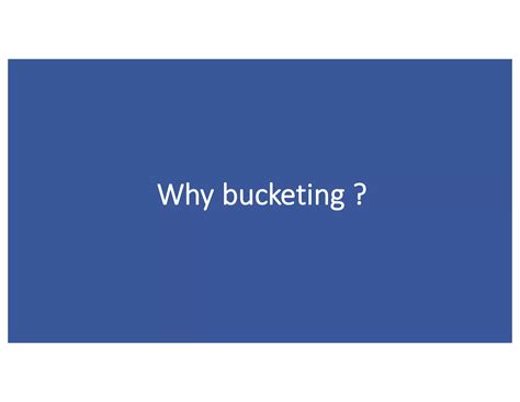 Hive Bucketing In Apache Spark With Tejas Patil Ppt