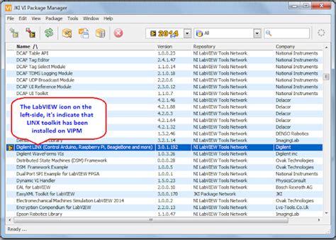 Labview And Linx Toolkit Robotics University