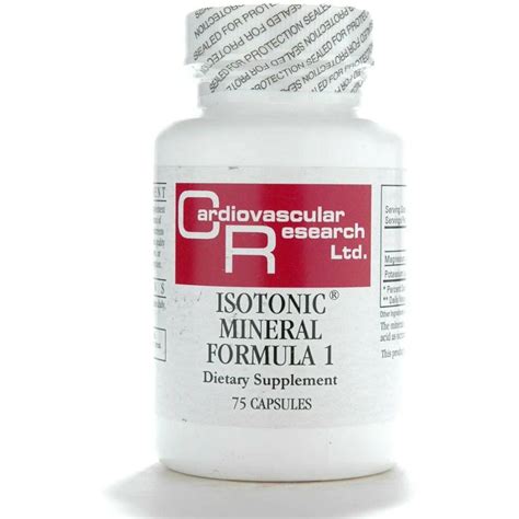 Ecological Formulas Isotonic Mineral Formula 75 Caps Nutriessential