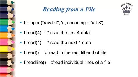 File Handling Python PPT