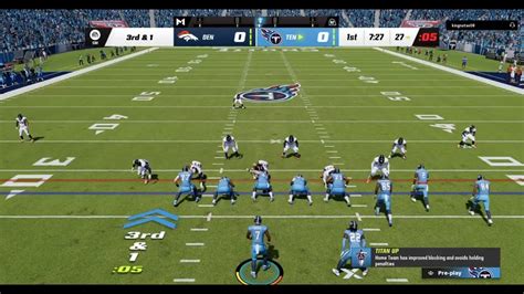 Madden Ngel Season 1 Week 10 Broncos Vs Titans Youtube
