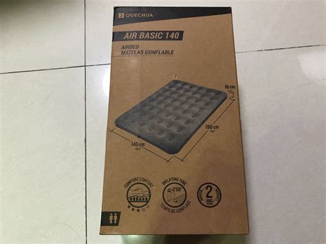 Decathlon Nature Hiking 2 People Inflatable Camping Air Mattress