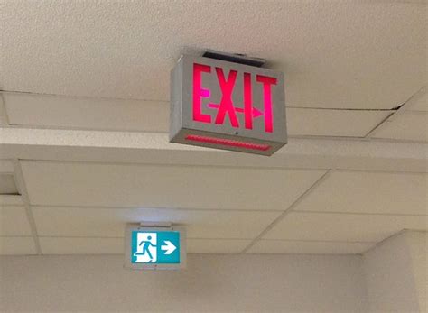 Why Not Use The ISO Exit Sign Fire Alarm General Discussion The Fire Panel Forums