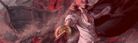1900x600 Shanks 4k One Piece Illustration 1900x600 Resolution Wallpaper