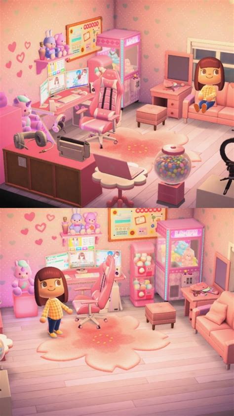 Animal Crossing Gamer Girl Room Animal Crossing Animal Crossing