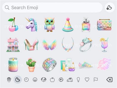 100 Custom Emoji Sticker Pack Pastel Emoji Stickers Aesthetic
