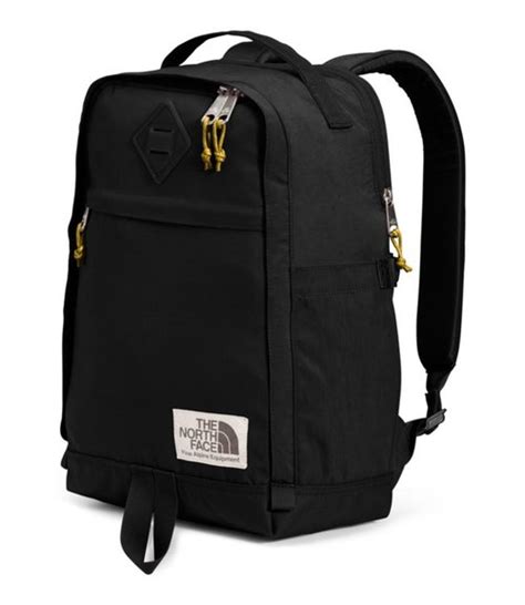 the north face berkeley daypack black gold nf0a52vq 84z solesense