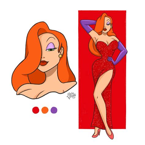 Disney Jessica Rabbit Fanart Jessica Rabbit Clipart Jessica Rabbit
