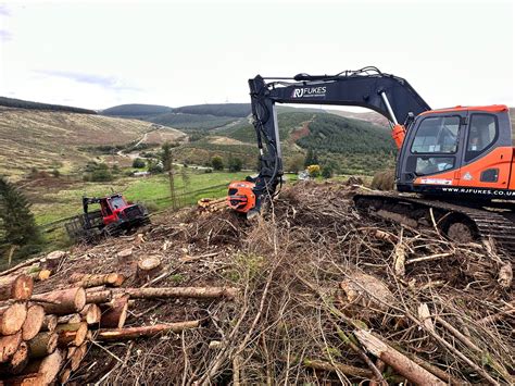 Steep Slope Logging Forest Machine Magazine
