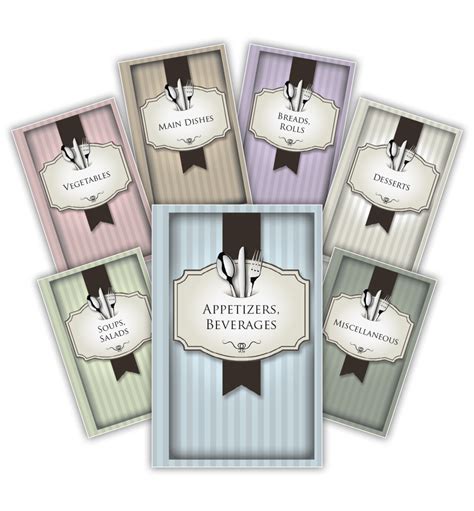 Dividers Cookbook Publishers Dividers Cookbook Publishers