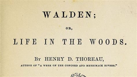 Walden Summary Transcendentalism Analysis And Facts Britannica