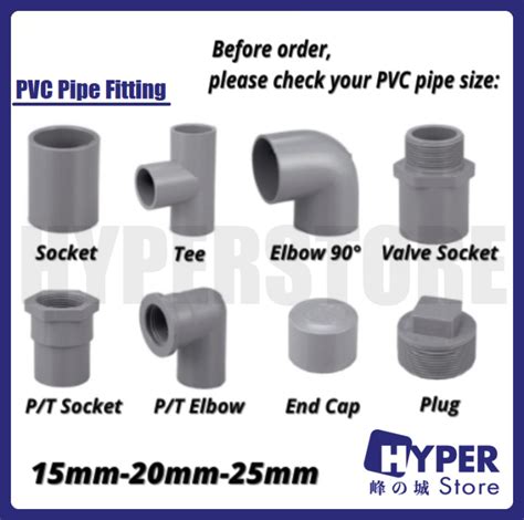 Pvc Pipe Fitting Paip Pvc Connector Pvc Fittings Socket Elbow Tee Valve