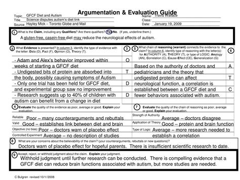 Ppt Argumentation And Evaluation Guide Powerpoint Presentation Id3596925