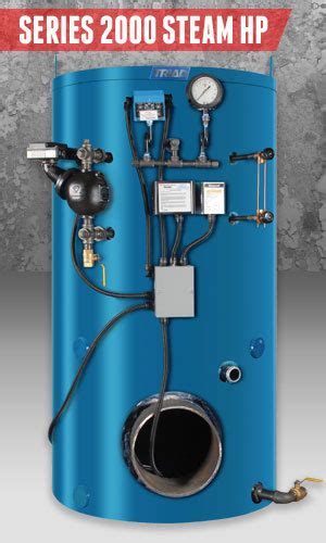 Superior Boilers Steam Boiler Product Line 2000 Steam Hp