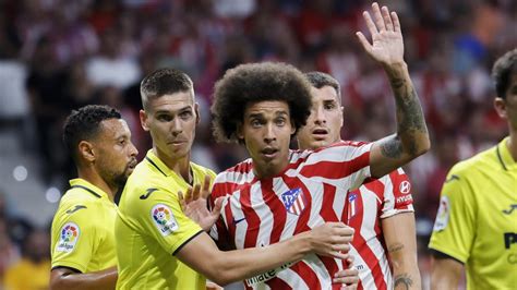 Axel Witsel deja la pelota en el tejado del Atlético de Madrid