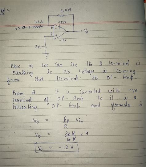 Solution And Example 2 Tor Ne Circuit Shown Below Calculate The