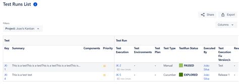 Xraycloud As A User I Should Be Able To See The Same Filter