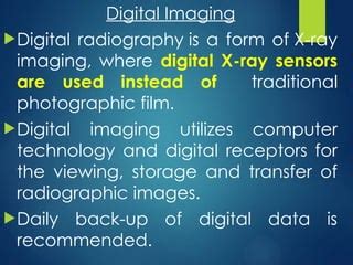 Comprehensive Overview Of Digital Imaging In Radiography Techniques